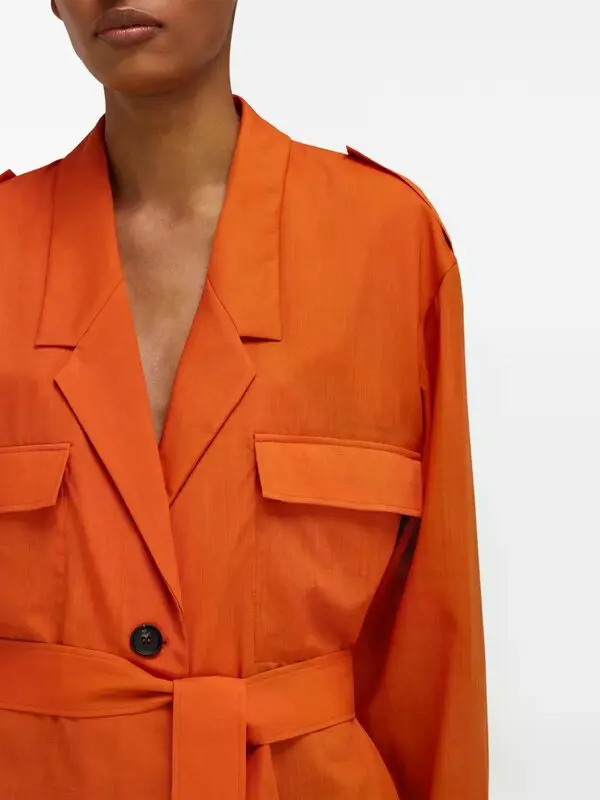 FERRAGAMO Deconstructed Virgin Wool Blazer