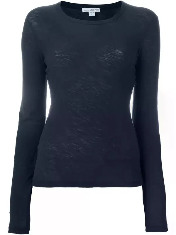 JAMES PERSE Ls Crex T-shirt - Blue