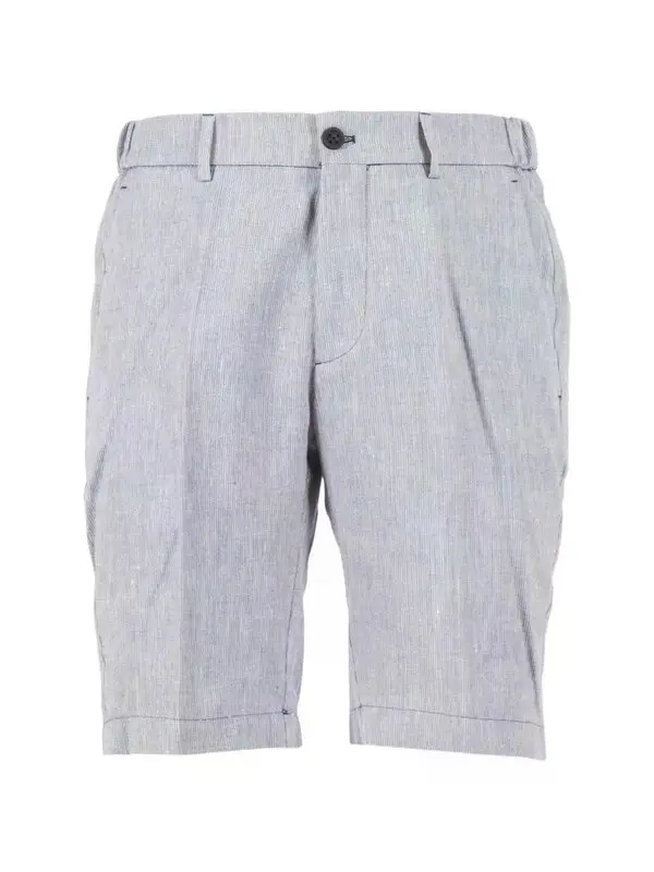 BERWICH Herringbone Pattern Chino Shorts
