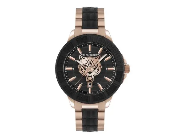 PLEIN SPORT Watch With Tiger Motif - Stainless Steel