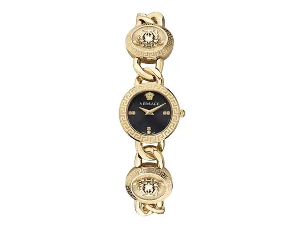 Versace Stud Icon Diamond Watch - Stainless Steel