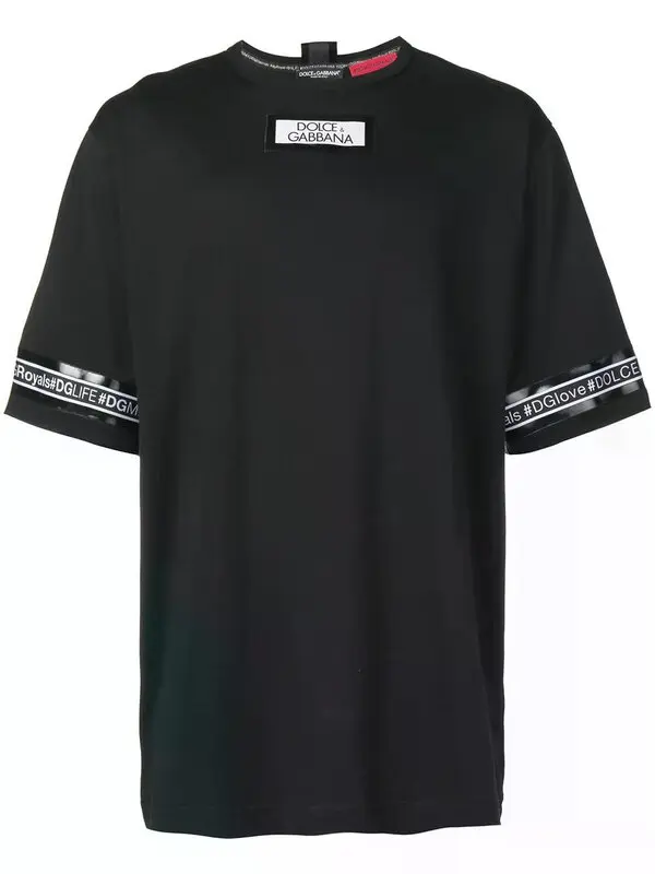 Dolce & Gabbana Logo Stripe T-shirt