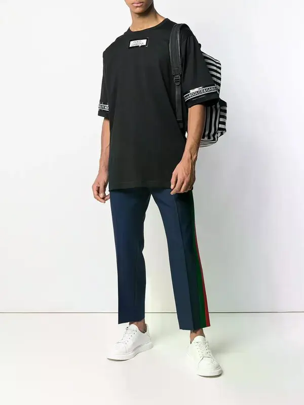 Dolce & Gabbana Logo Stripe T-shirt