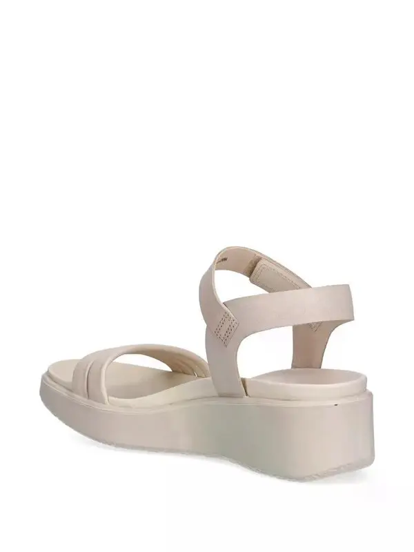 Ecco Flowt Wedge Lx Touch-strap Sandals
