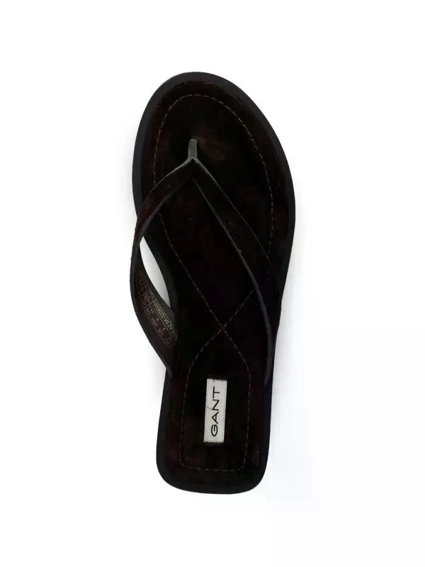 Gant Suede Thong-strap Flip-flops
