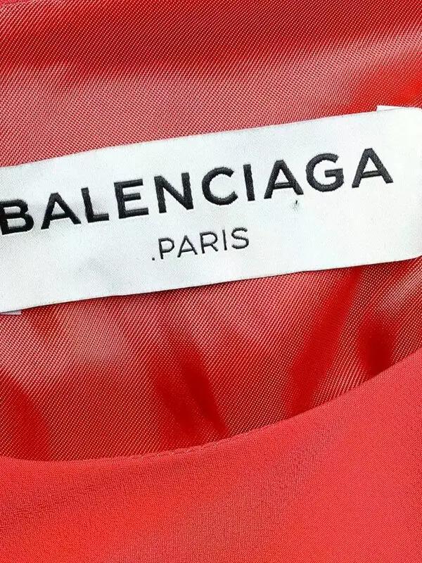 Balenciaga Crepe Oversized Shift Dress
