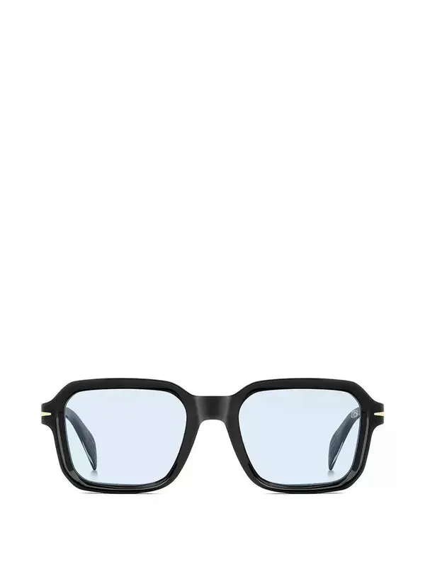 DB EYEWEAR BY DAVID BECKHAM Geometric Frame Sunglasses - Black
