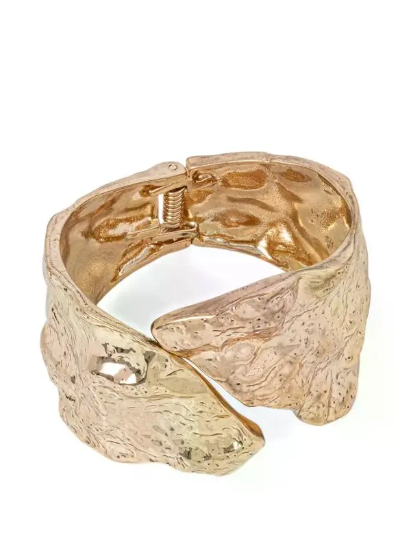 Lola Casademunt Hammered Effect Hinged Cuff Bracelet
