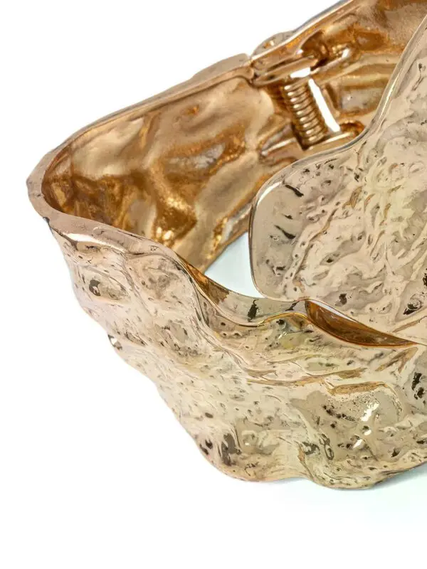 Lola Casademunt Hammered Effect Hinged Cuff Bracelet