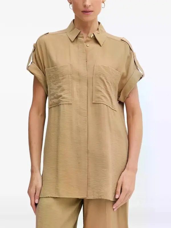 Lola Casademunt Epaulette Patch-pocket Shirt