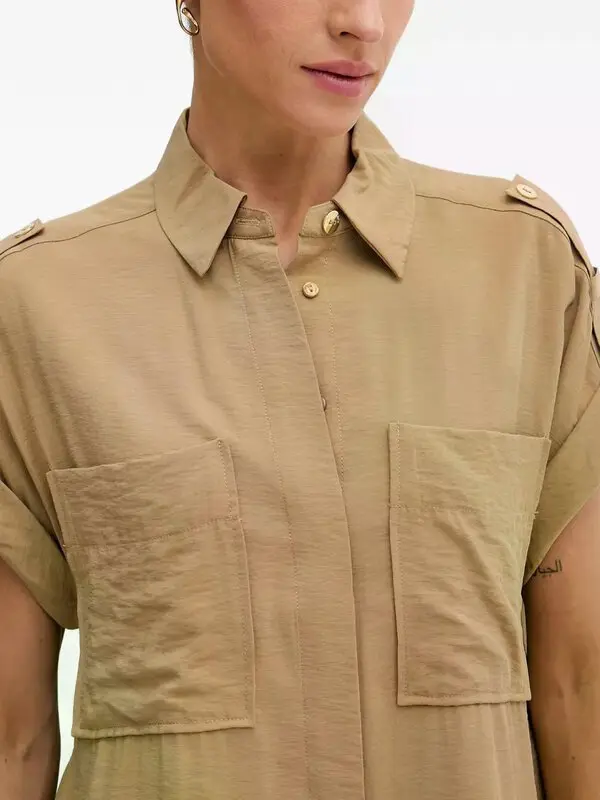 Lola Casademunt Epaulette Patch-pocket Shirt