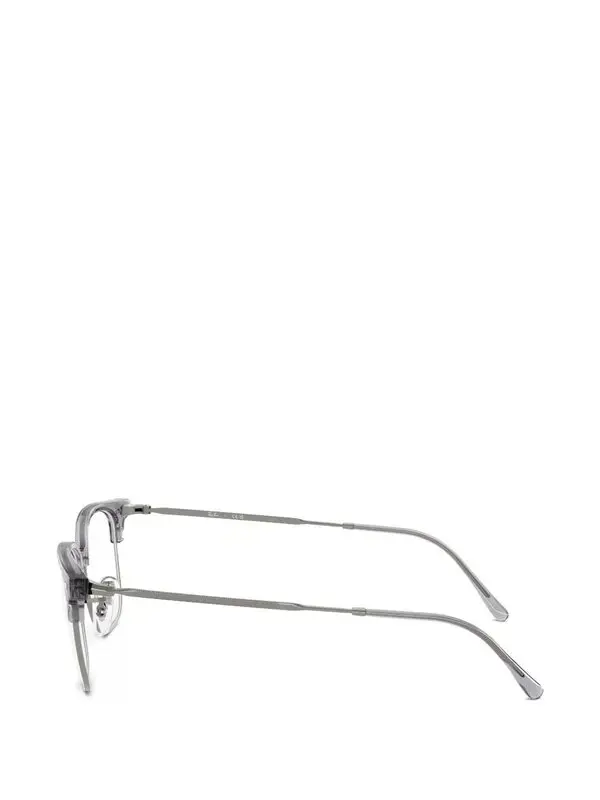 Ray-ban Clubmaster Eyeglasses - Silver
