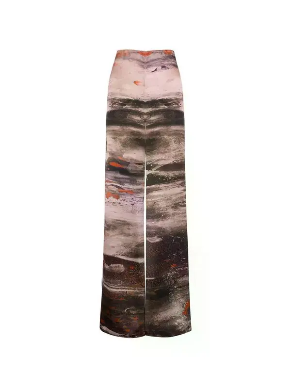 ROKSANDA Arnaud Brush-print Trousers