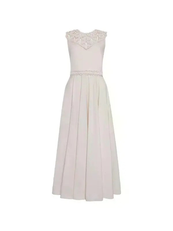 ROKSANDA Helin Macramé-panel Midi Dress