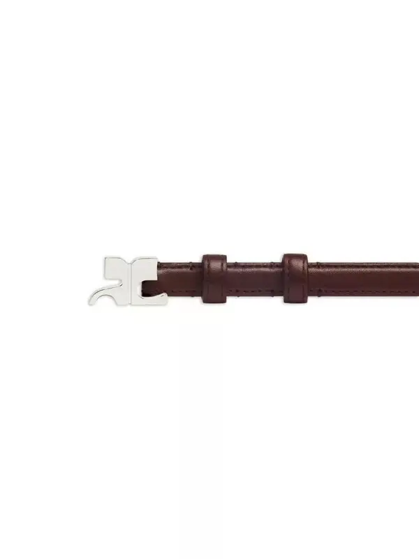 COURREGES Ac Logo Plaque Belt
