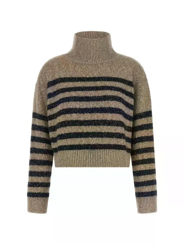 Brunello Cucinelli Sequin-embellished Sweater - Neutrals