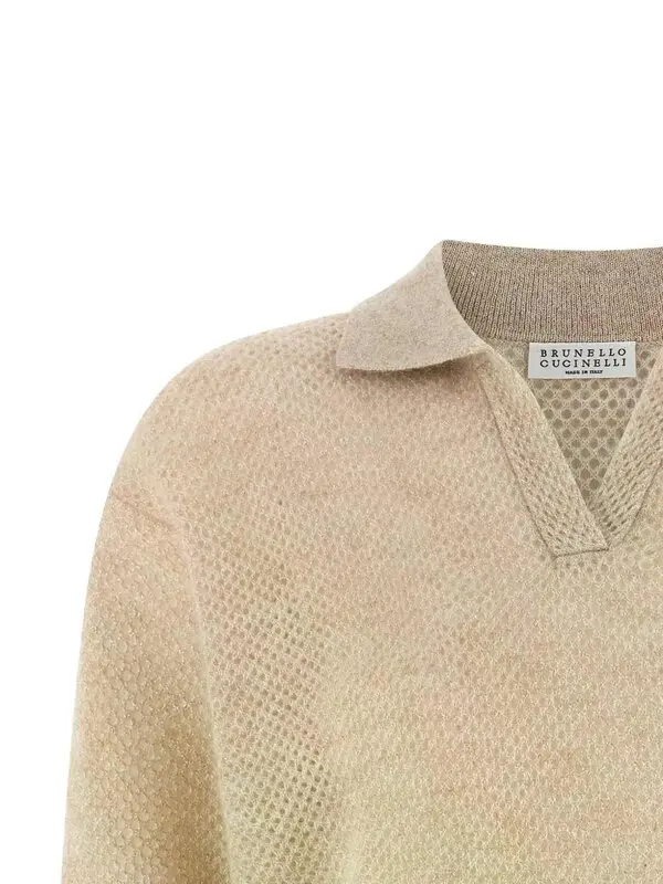 Brunello Cucinelli Waffle Knit Mohair-blend Jumper