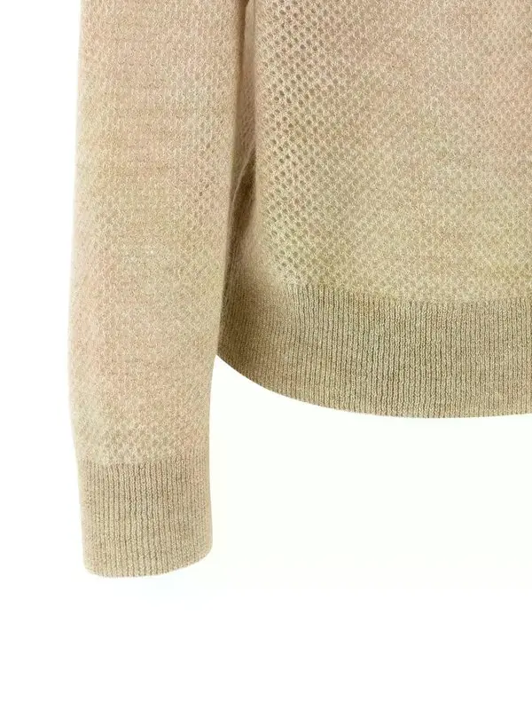Brunello Cucinelli Waffle Knit Mohair-blend Jumper