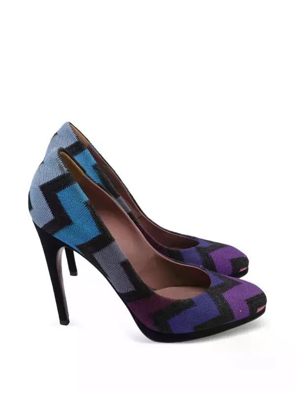 Missoni Zig Zag Print Pumps