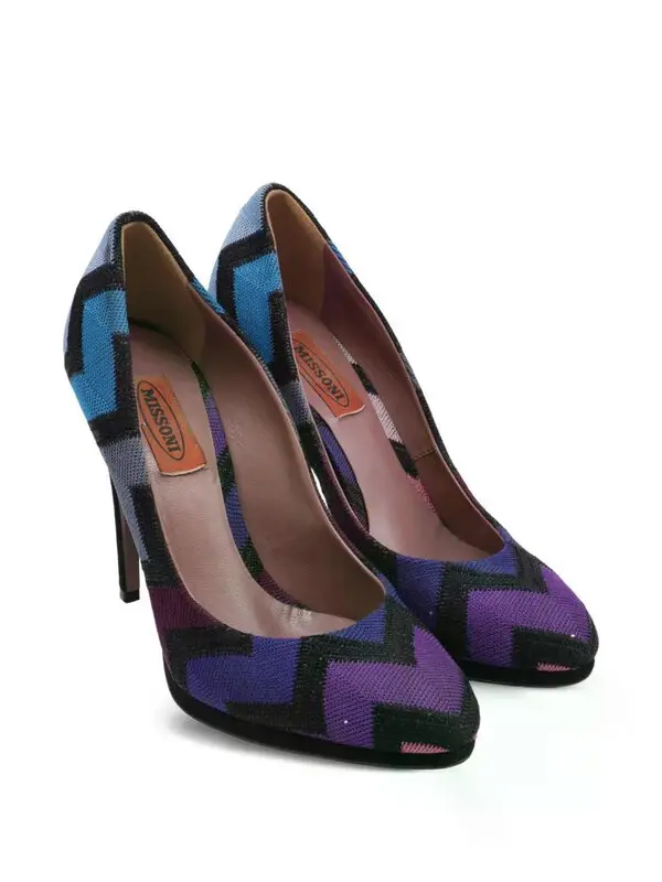 Missoni Zig Zag Print Pumps