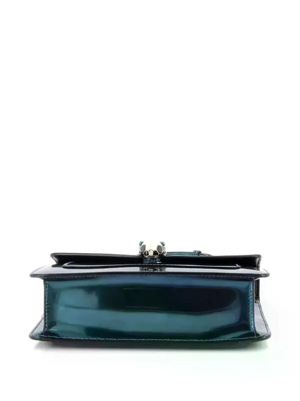 BVLGARI Serpenti Forever Patent Small Shoulder Bag