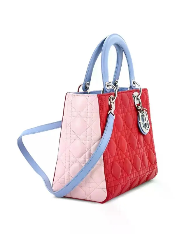 Dior Lady Satchel Bag - Multicolour