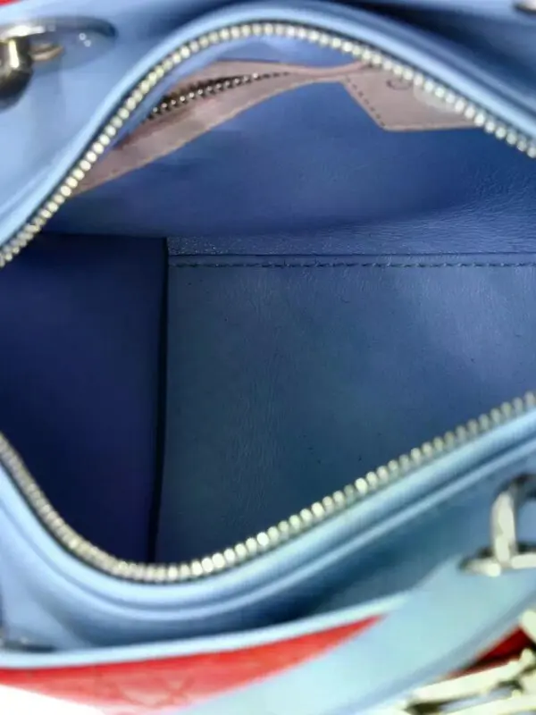 Dior Lady Satchel Bag - Multicolour