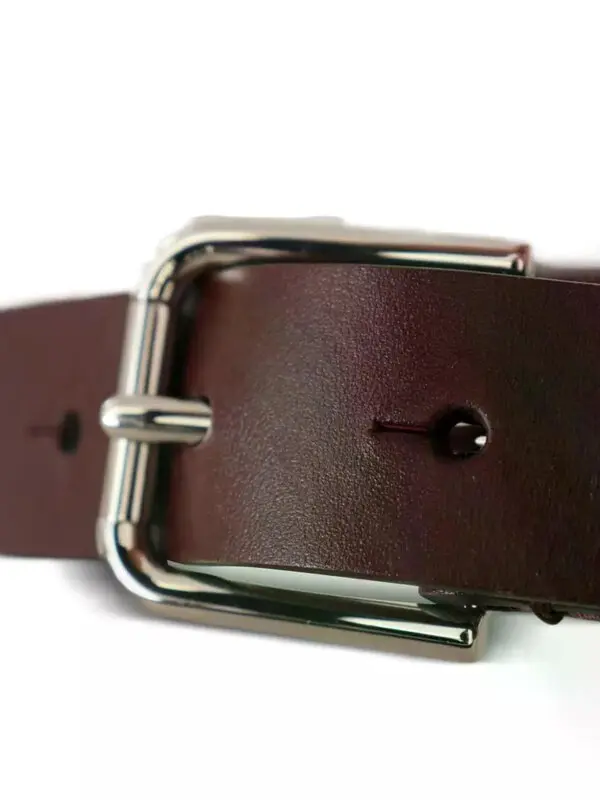 Dolce & Gabbana Leather Buckle Belt