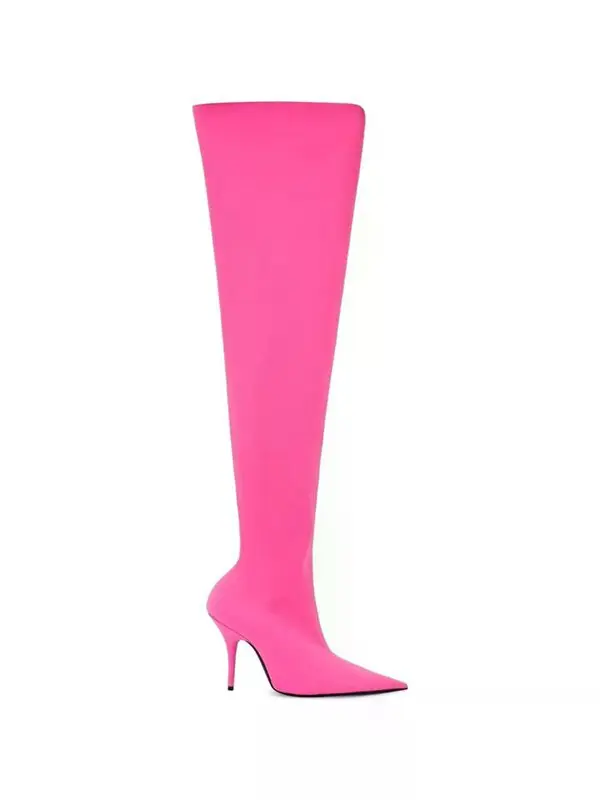 Balenciaga Pointed-toe Knee-high Boots