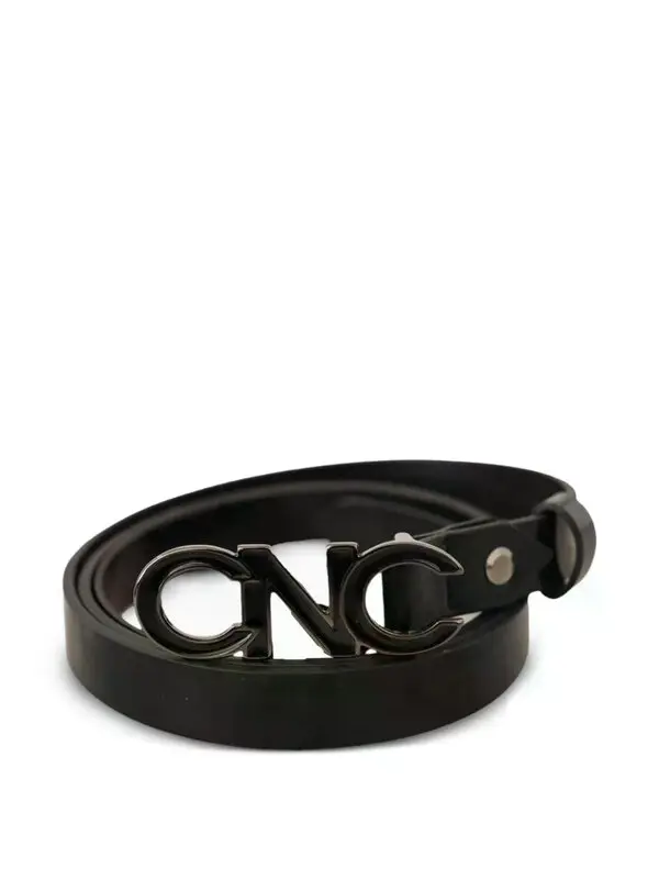 Costume National Cnc Logo Buckle Belt