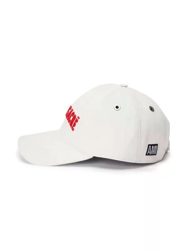 AMI Paris Coeur Sacré Embroidered Cap