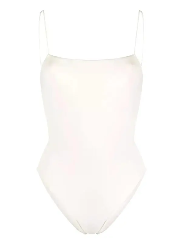 ST. AGNI Ziah Backless Swimsuit - Neutrals