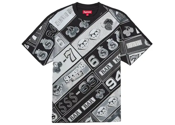 Supreme Slot Machine Short Sleeve Top