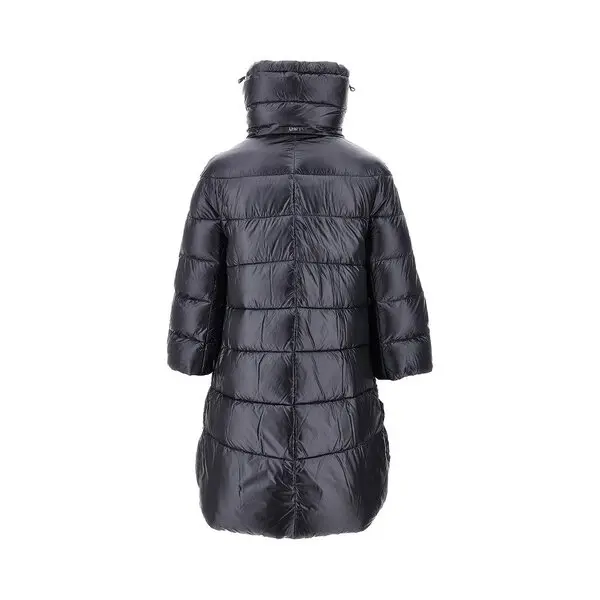 Herno Ultralight Nylon 'cleofe' Down Jacket - Black