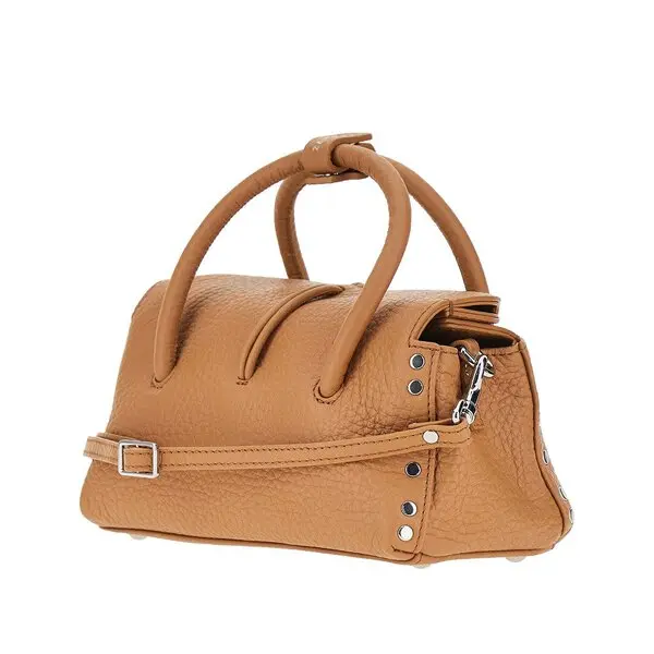 ZANELLATO Small Dotta Leather Bag - Brown