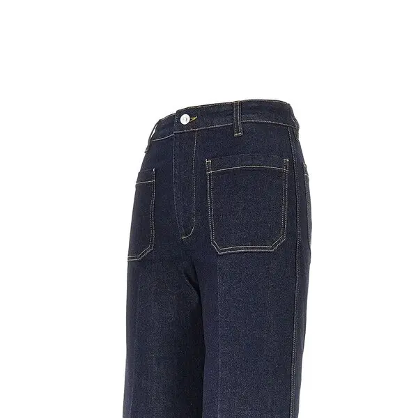 Victoria Beckham Alina Wide Leg Jeans