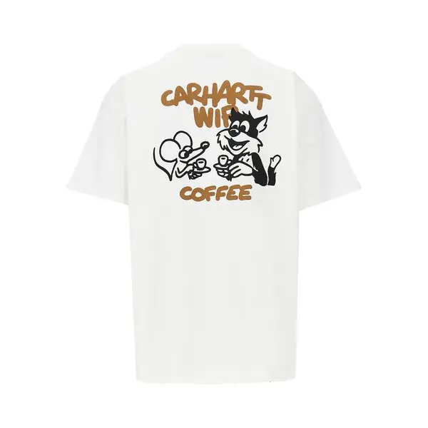 Carhartt Work In Progress Coffee Break' Print T-shirt
