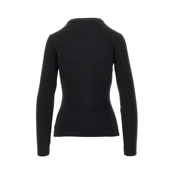 Rabanne Long-sleeved Jersey Top With Press-studs