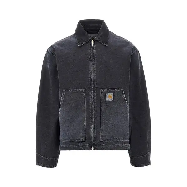 Carhartt Work In Progress Destroy Denim 'arcan' Jacket - Black