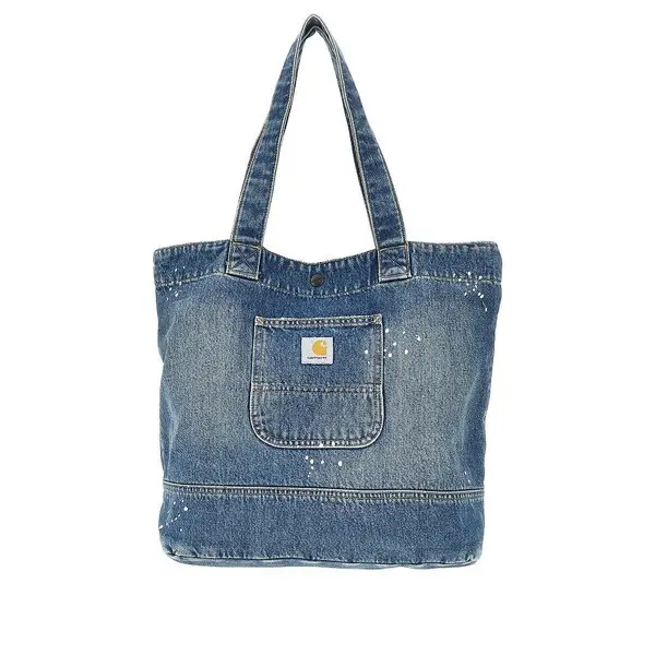 Carhartt Work In Progress Destroy Denim Tote Bag - Blue