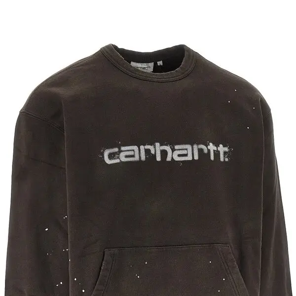 Carhartt Work In Progress Painter Crewneck Weathirt - Brown