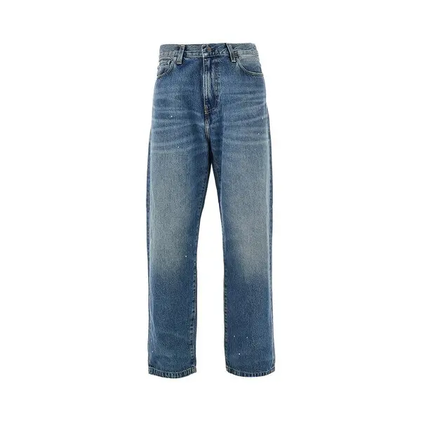 Carhartt Work In Progress Landon Loose Fit Tapered Leg Jeans - Blue