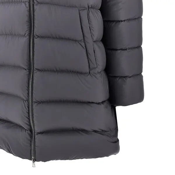 Herno Nylon Microfiber Goose Down Parka Coat