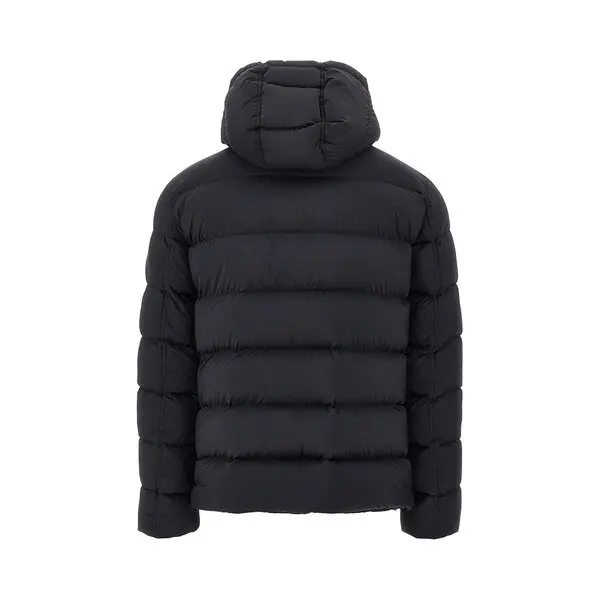 Herno Nylon Microfiber Goose Down Jacket - Black
