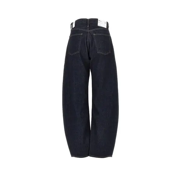 AGOLDE Luna Pieced High-rise Wide Leg Jeans - Blue
