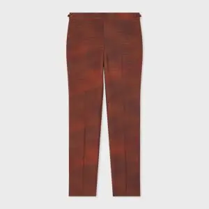 PAUL SMITH + GABRIELA HEARST Sebastian Brown Wool Trousers