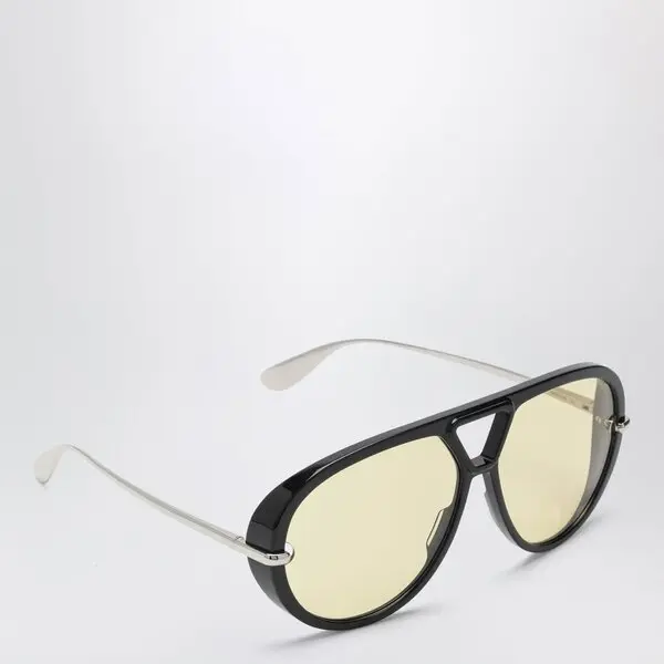 Bottega Veneta Aviator Sunglasses - Black