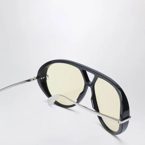 Bottega Veneta Aviator Sunglasses - Black