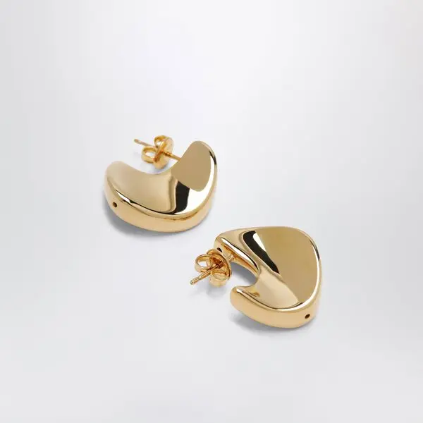 Bottega Veneta Gold-plated Sterling Silver Earrings - Metal