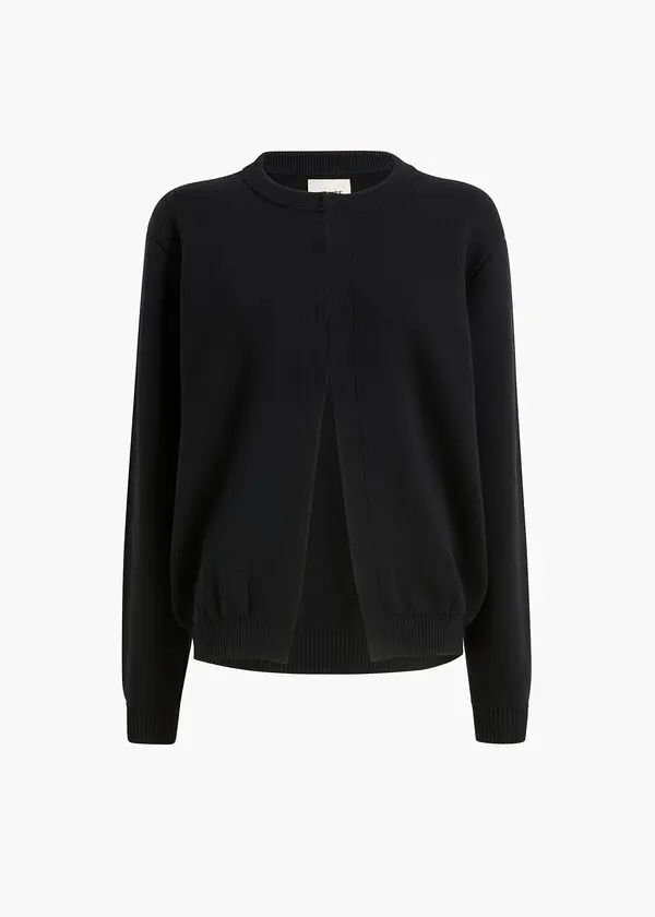 Khaite Cooper" Cardigan In Wool And Cashmere